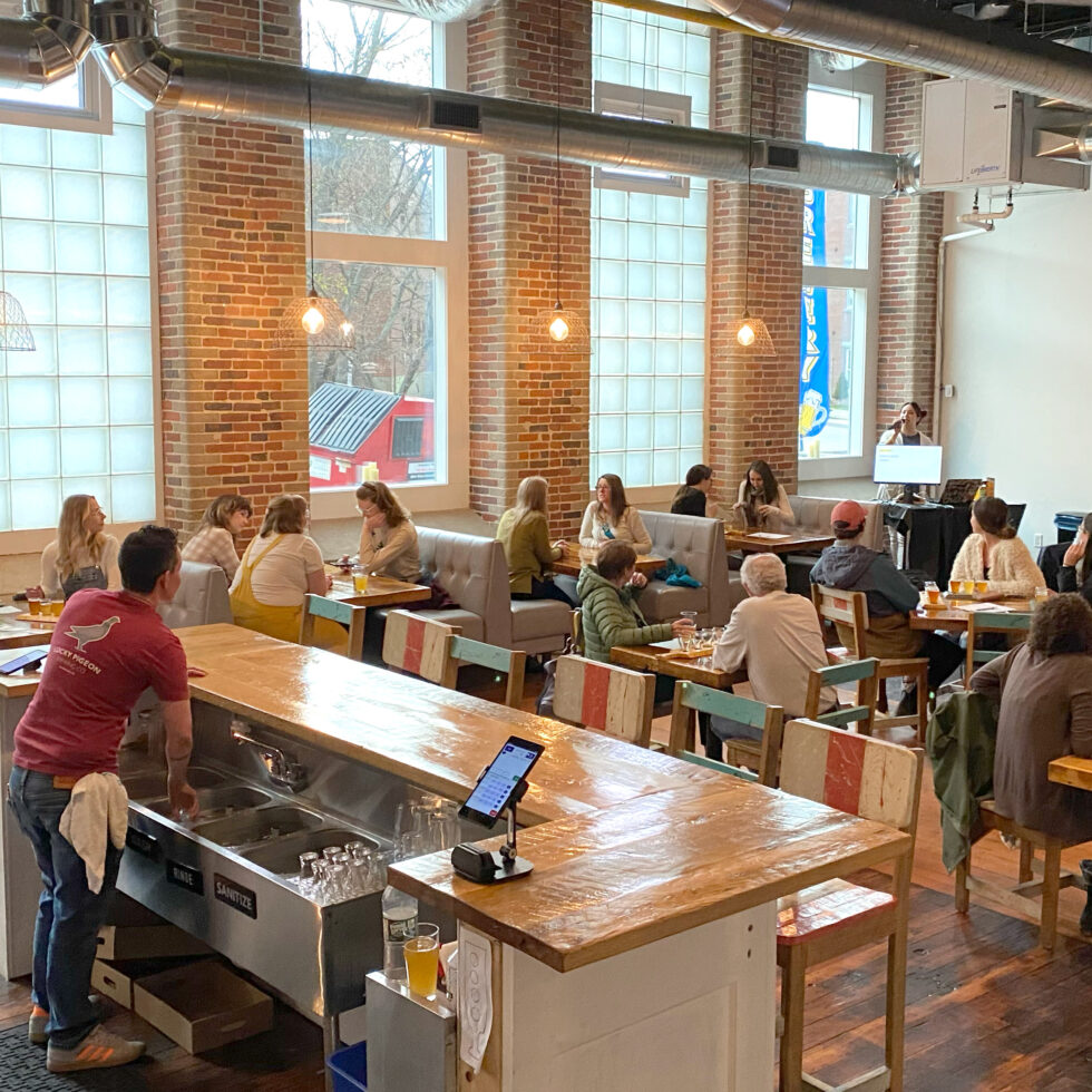 Tasting Room - Lucky Pigeon Brewing Co.